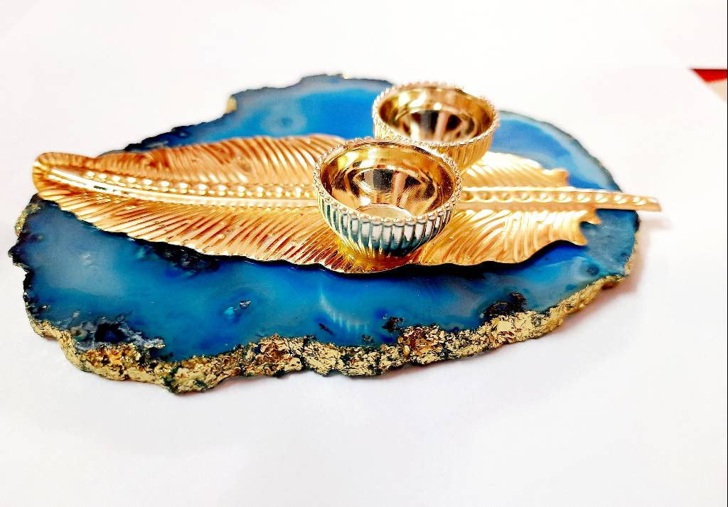Silver Giftry Kumkum Platter Collections