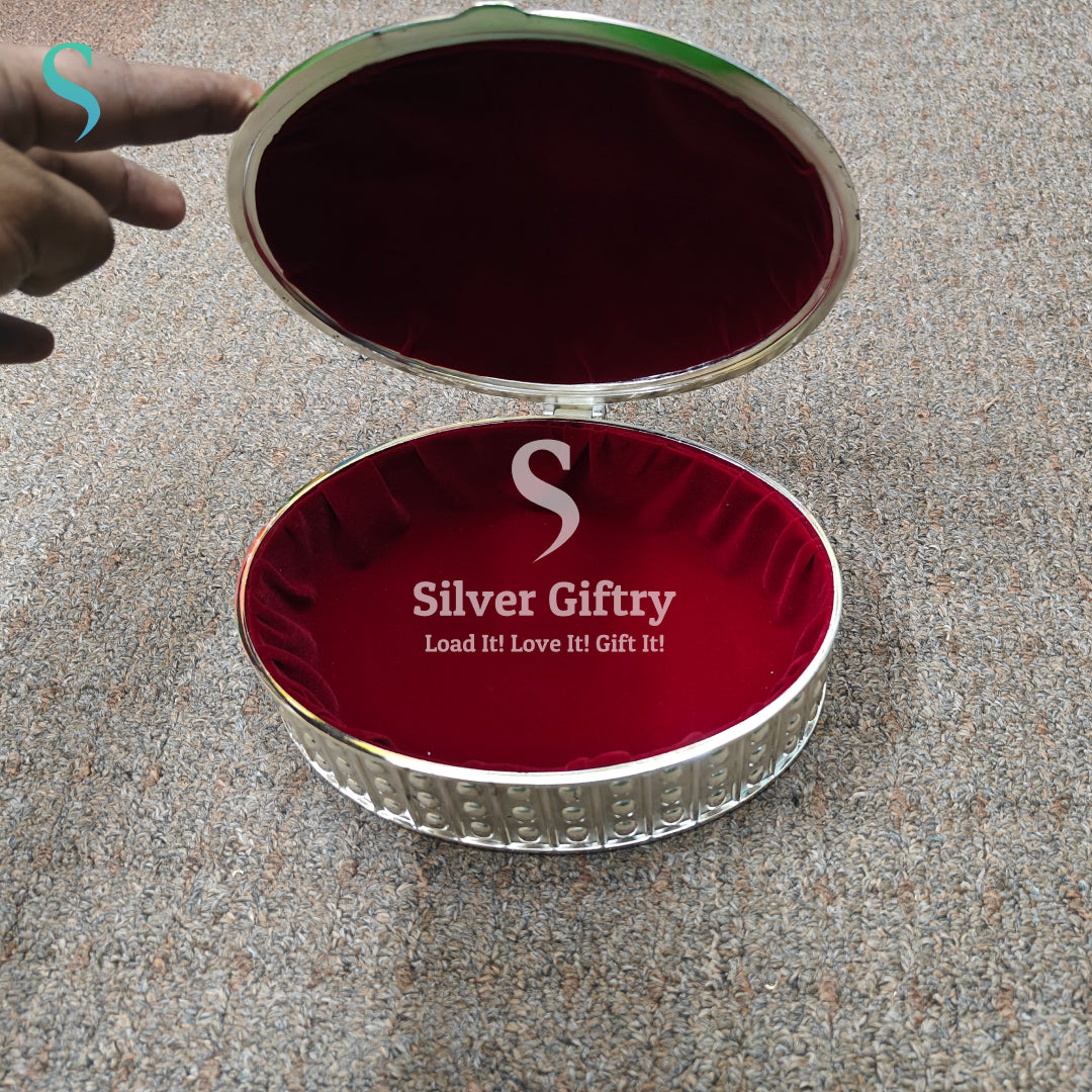Imported German silver jewellery box 10" – Silver Giftry
